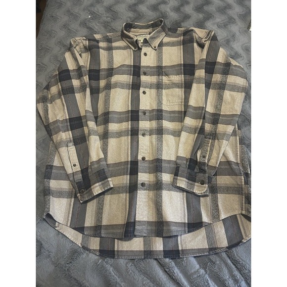 Cabela's | Shirts | Cabelas Flannel Shirt Men Xl Tall Red Blue Tan ...